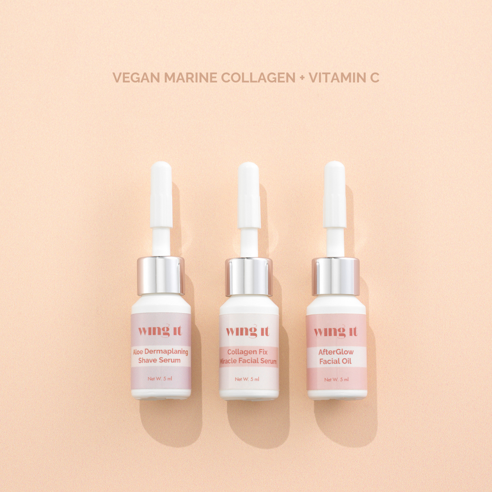 Collagen Fix - Dermaplaning Facial Starter Kit